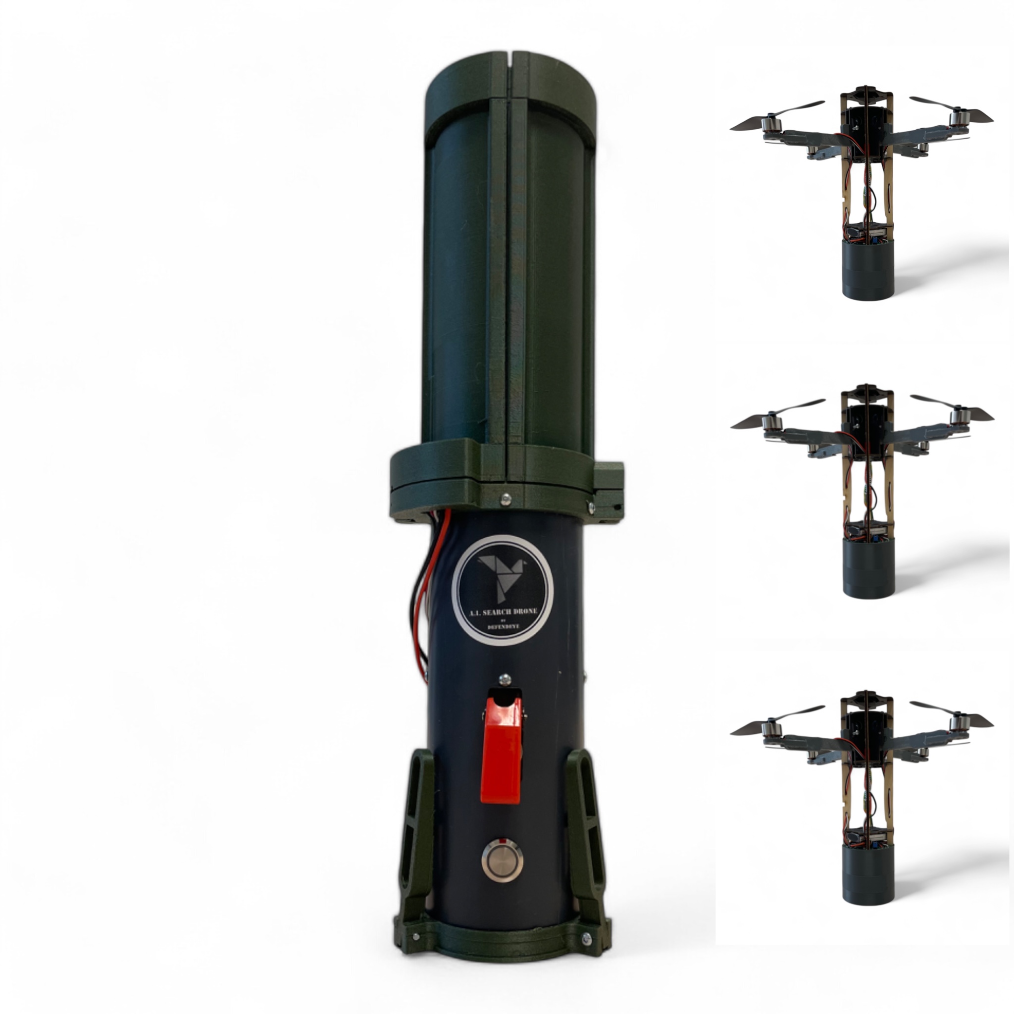 Manual, Reusable Launch-Tube with Three Fully Autonomous, Disposable ...