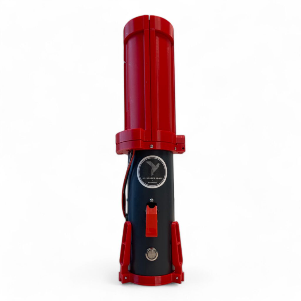 Marine-Ready Autonomous Launch Tube with External Antenna - DefendEye